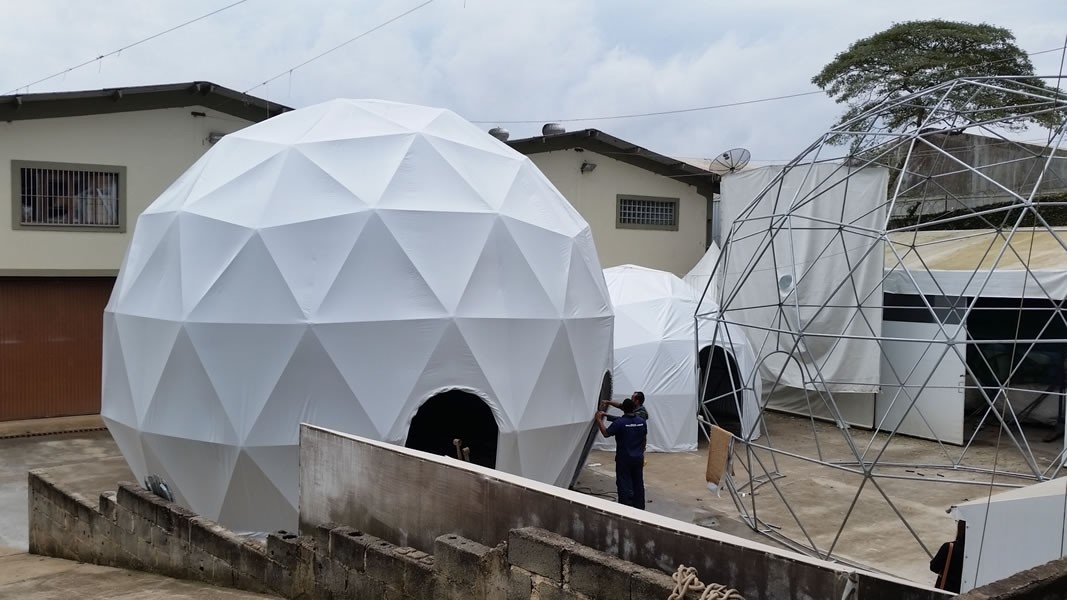 DOMO GEODÉSICO (Geodesic Dome) – SPADA MIDIA E EVENTOS LTDA