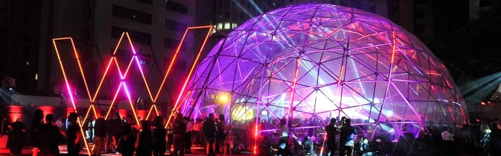 DOMO GEODÉSICO (Geodesic Dome) – SPADA MIDIA E EVENTOS LTDA
